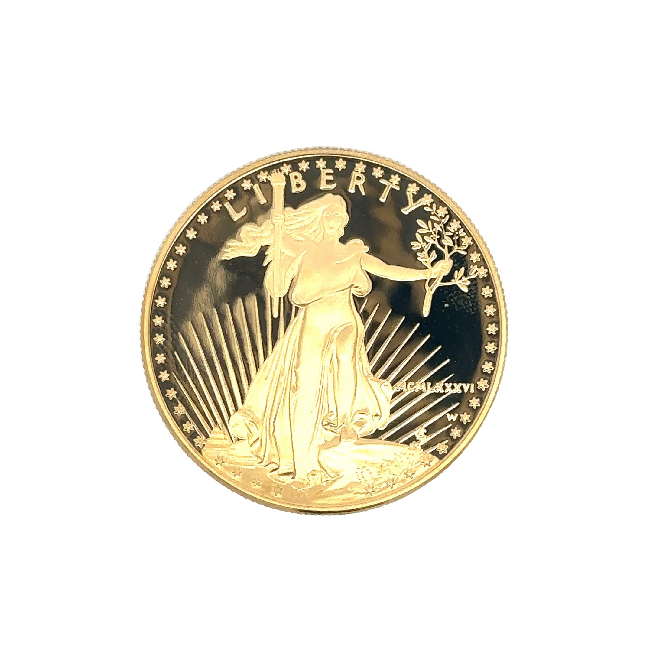 1986 Proof 1 oz American Eagle – Golden Anvil Jewelers
